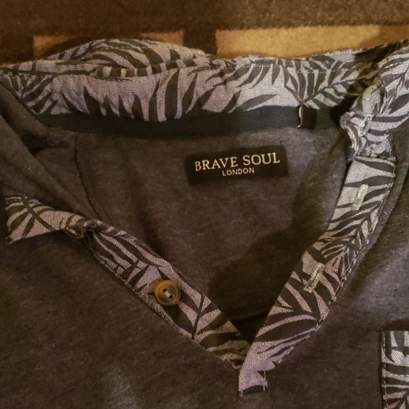 Brave Soul | Shirts | Detailed Brave Solo Short Sleeve Polo | Poshmark